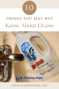 10 Things You Should Know About Drano Before Using It | Plumbing Sniper
