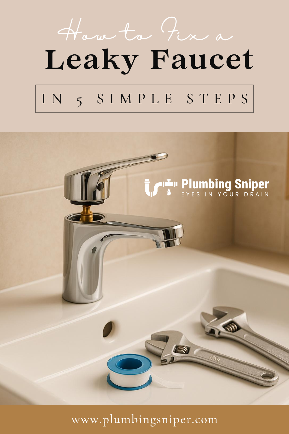 How to Fix a Leaky Faucet in 5 Simple Steps - Plumbing Sniper